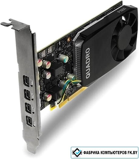 Видеокарта NVIDIA Quadro P1000 4GB GDDR5. Купить в Минске. Игровая ...