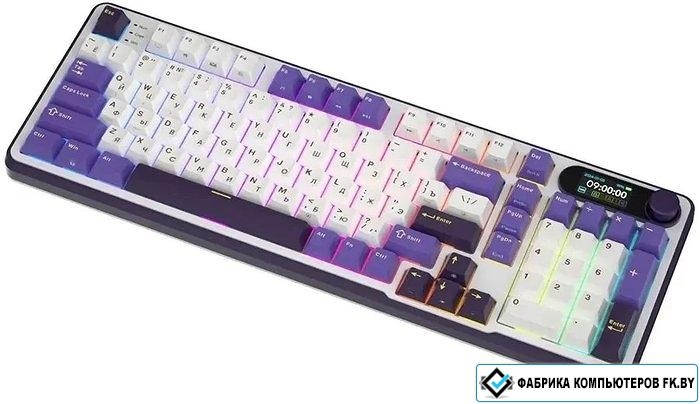 Купить Клавиатура Royal Kludge RK-S98 RGB Blackberry (RK Chartreuse) в ...